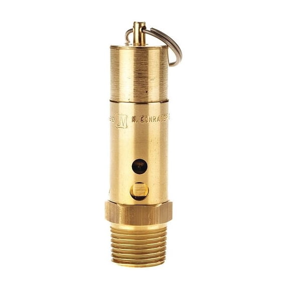 Conrader Air Safety Valve,1/4" (M) NPT Inlet SRV250-14-75 SST - Walmart.com