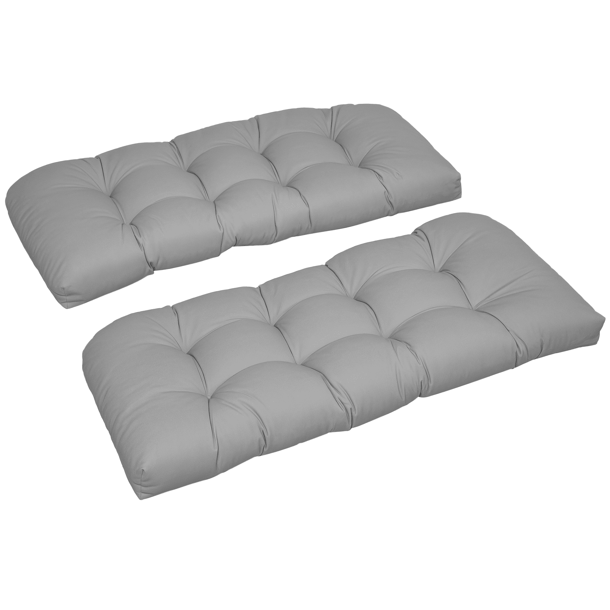 Click here for Outsunny 2 Pcs Patio Bench Cushions 2 Seater Outdo... prices