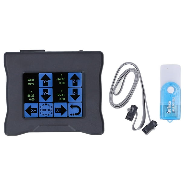 CNC Offline Controller LCD Touchscreen Offline Control Module for 3 Axes Engraving Machine ...