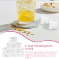50 Pcs Ice Blocks Models Reusable Fake Ice Cubes Wedding Decor Fake Ice ...