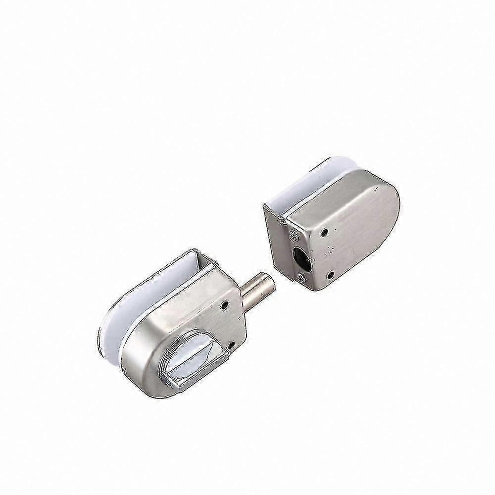 Frameless Glass Door Latch Lock, Stainless Steel, No Drilling Required ...