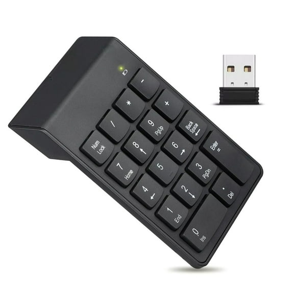 Macally Portable USB-C Number Pad Keyboard - Numeric Keypad for Mac and ...
