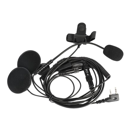 Kasachoy Full Face 2-Pin Helmet Headset 2 Pin Motorcycle Full Face 2 ...