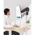 Single Monitor Wall Mount for 13 to 32 Inch Computer Screens, Gas ...