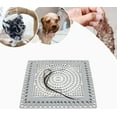 Lekeye Shower Bath Drain Hair Catcher Bathroom Trapper Stainless