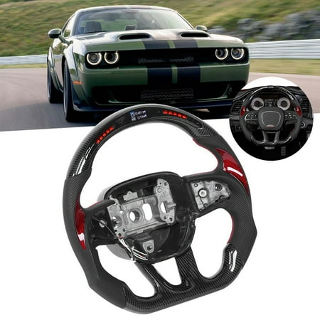 DIY Customized Steering Wheel, Carbon Fiber Steering Wheel LED Race ...