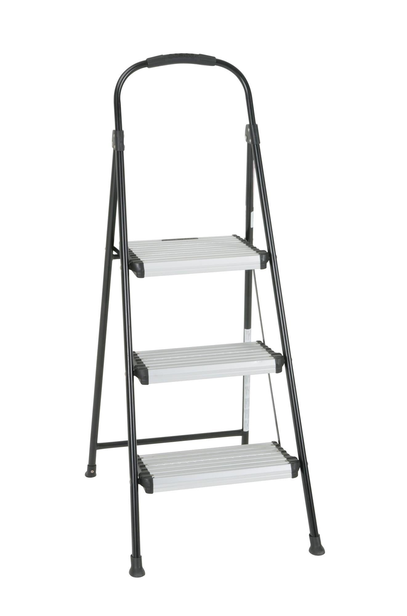Cosco Three Step Folding Step Stool with Rubber Hand Grip - Walmart.com