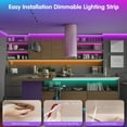 Led Strip Lights, 32.8ft RGB 5050 Music Sync Color Changing LED Light ...