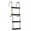 Garelick 3-Step Compact EEz-In II Anodized Aluminum Transom Ladder ...