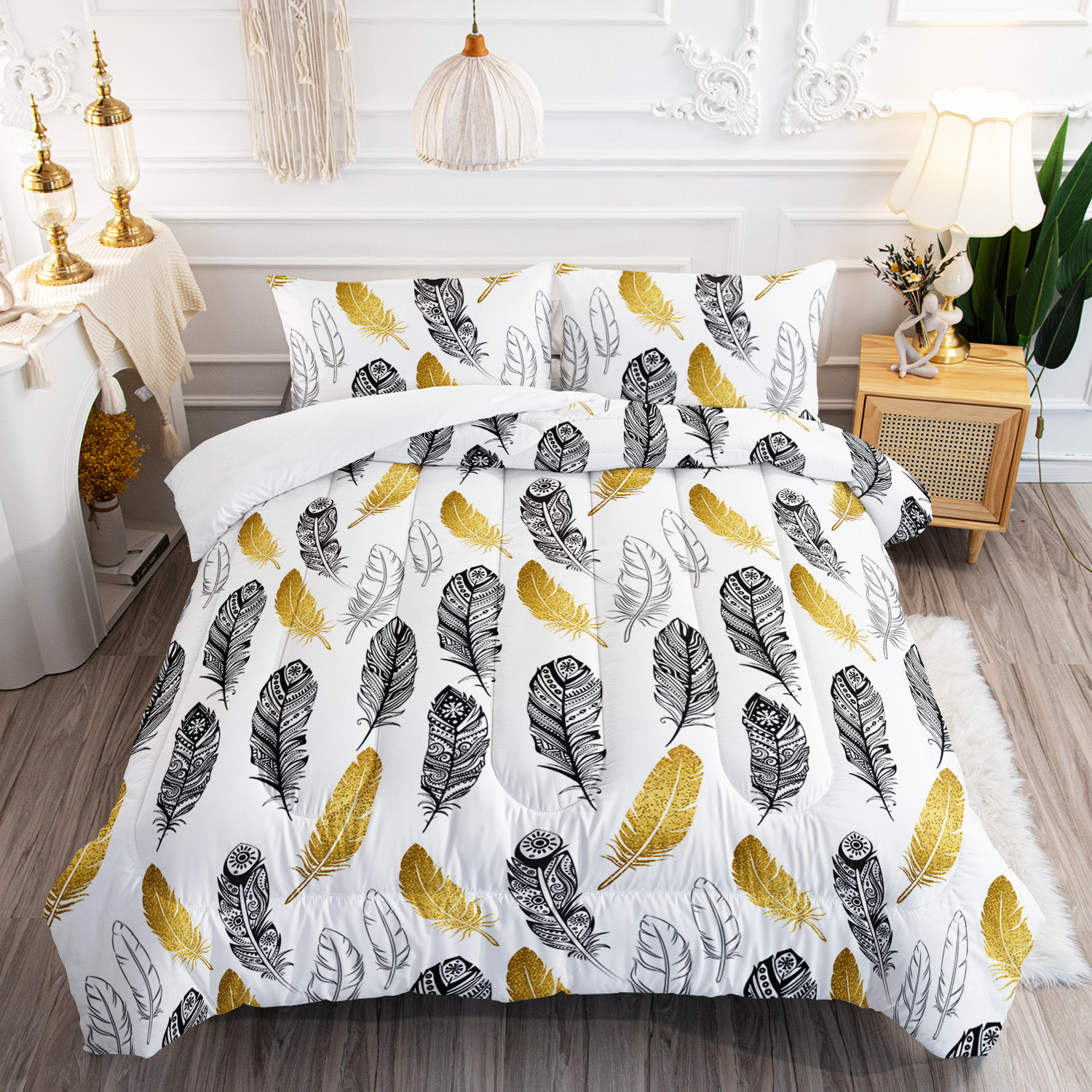 Hosima 3-Piece 3D Digital Printed Comforter Series of Children's and ...