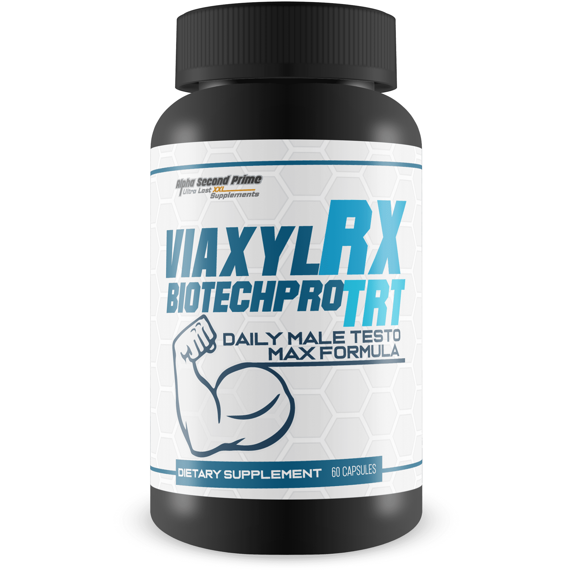 Viaxyl Rx BiotechPro Trt - Natural Testosterone Booster for Men and ...