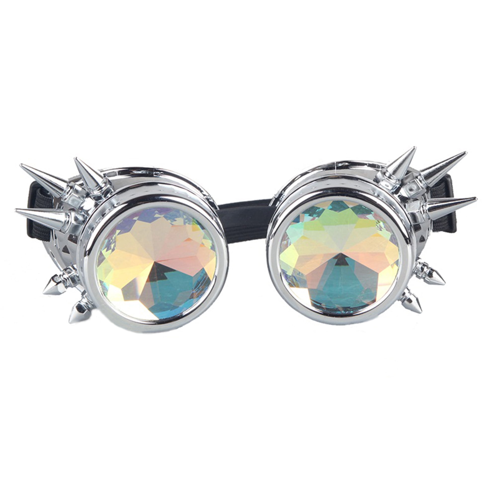 LELINTA Diffractive Goggles SteampuLELINTA Glasses Laser Kaleidoscope ...