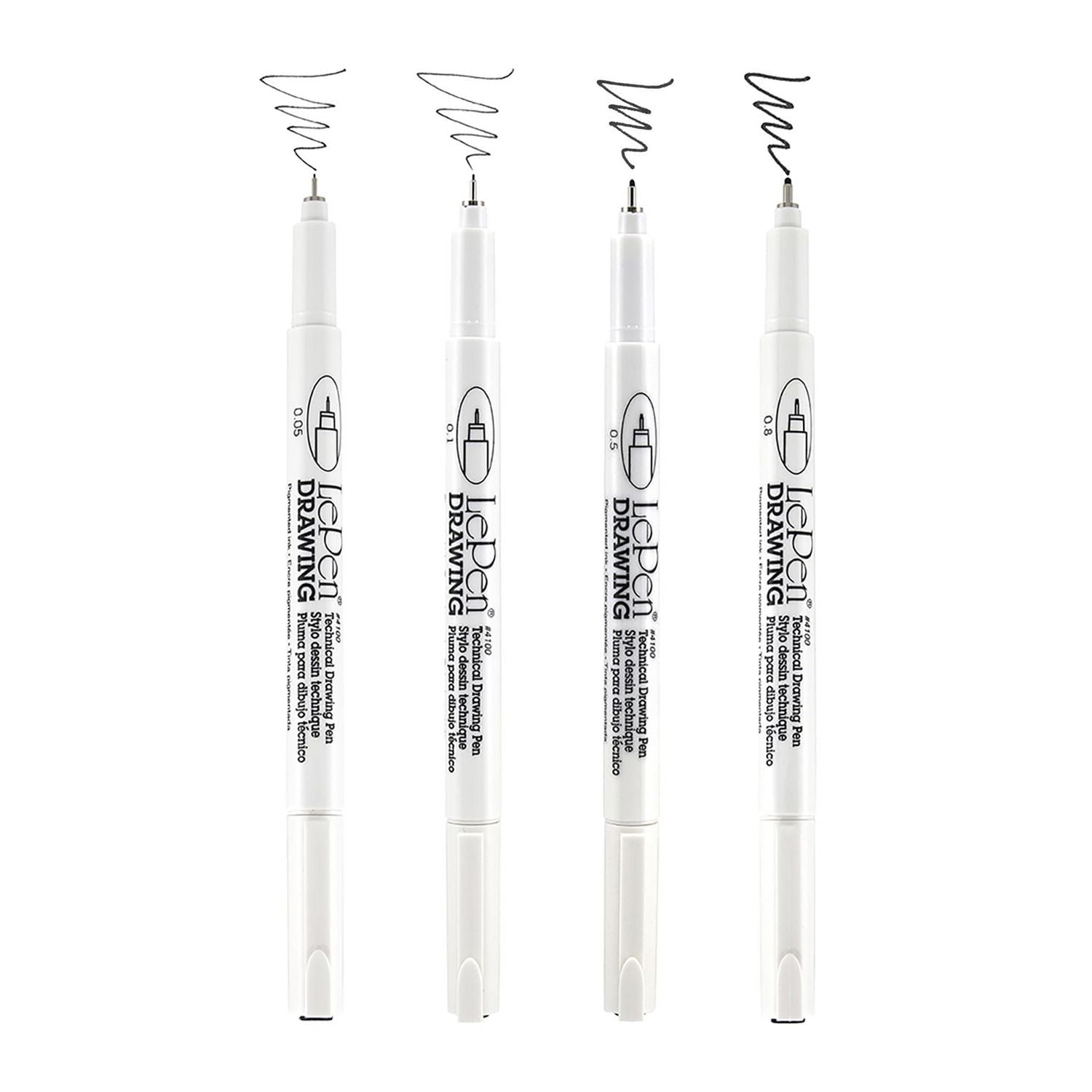 Click here for Marvy Uchida Lepen Technical Drawing Pens 4 Pc Set... prices