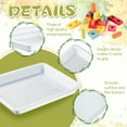 10 Pack Plastic Art Trays,Activity Crafts Tray,Organizer Tray,Serving ...