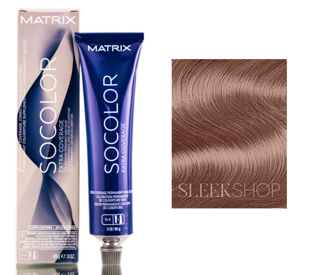Matrix SoColor Extra Coverage Hair Color - 507M Dark Blonde Mocha ...