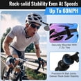 Bike Helmet Mirror for Cycling, 360° Adjustable Flat Rear View for ...