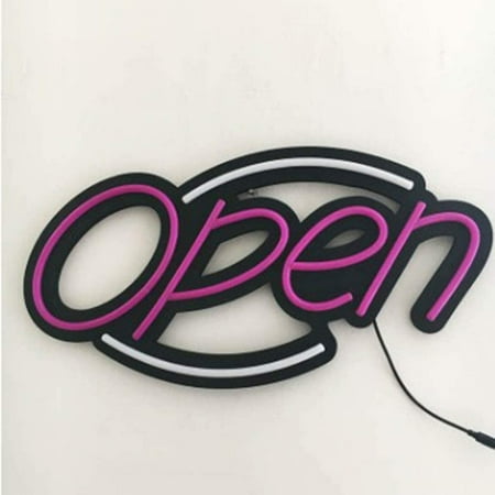SAYDY LED Neon Open Sign, Remote Controlled, Open Signs for Business ...