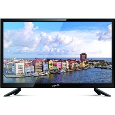 Supersonic 15.6" 720p LED TV/DVD Combination, AC/DC Compatible with RV ...