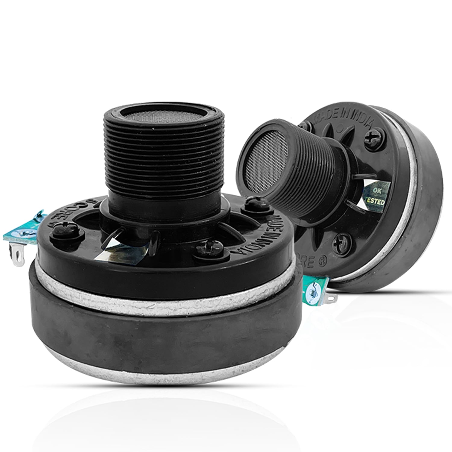 Compression Horn Tweeter Driver Unit Screw-On Timpano Speaker 8 ohms ...