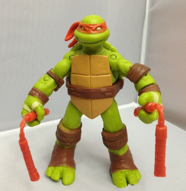 Set Of 4pcs Teenage Mutant Ninja Turtles Battle Shell Action TMNT ...