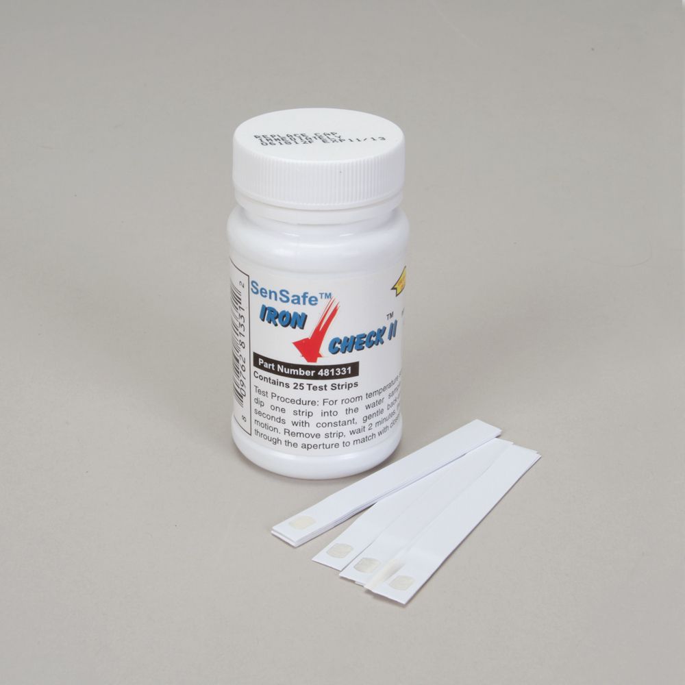 Total Iron (Ferric/Ferrous) Water Test Strips, Vial Of 25 - Walmart.com