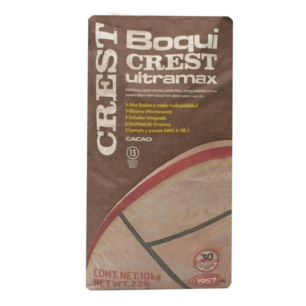 Emboquillador Boquicrest Ultramax Cacao 10Kg multicolor | Bodega ...