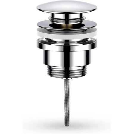 Universal Washbasin Drain, Without Overflow Pop Up Valve Drain Valve ...