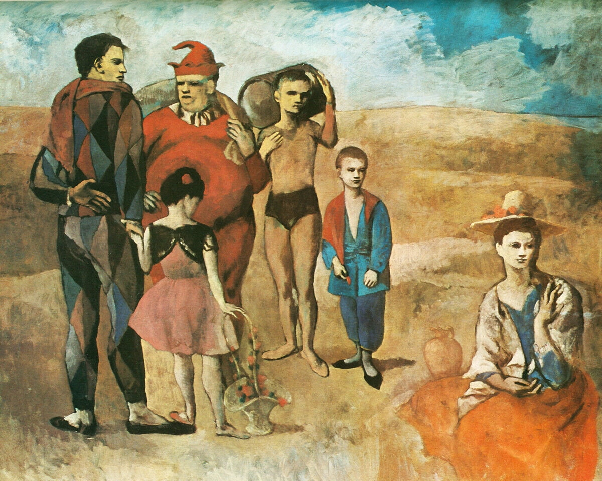 Family Of Saltim-Picasso - CANVAS OR PRINT WALL ART - Walmart.com