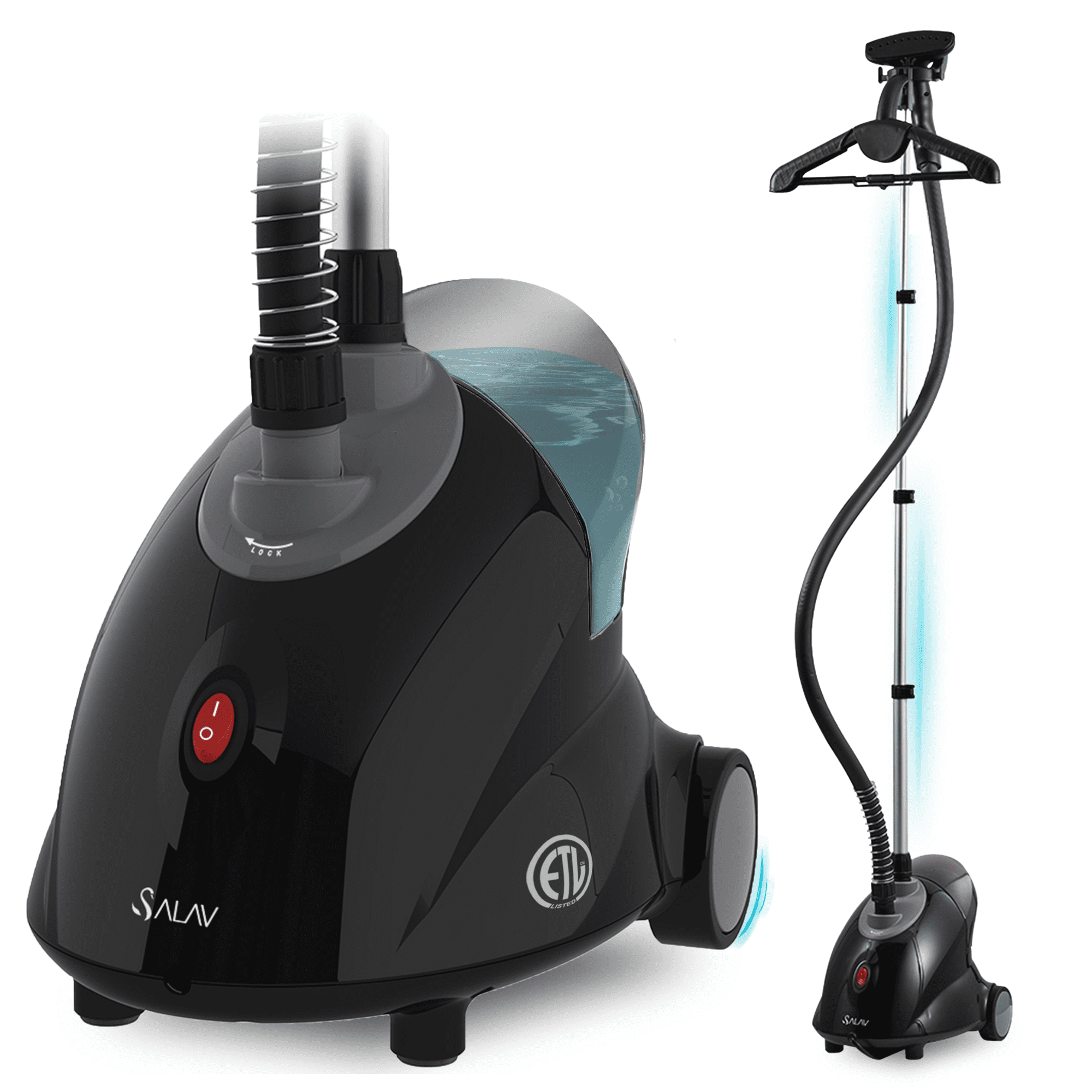 Restored SALAV® 1500 Watts Adjustable Home Fabric Iron Garment Steamer ...