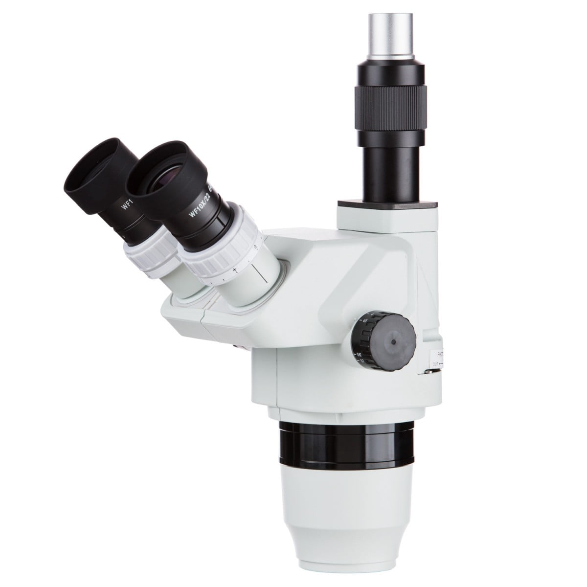 AmScope 6.7X-180X Ultimate Trinocular Stereo Zoom Microscope Head New ...