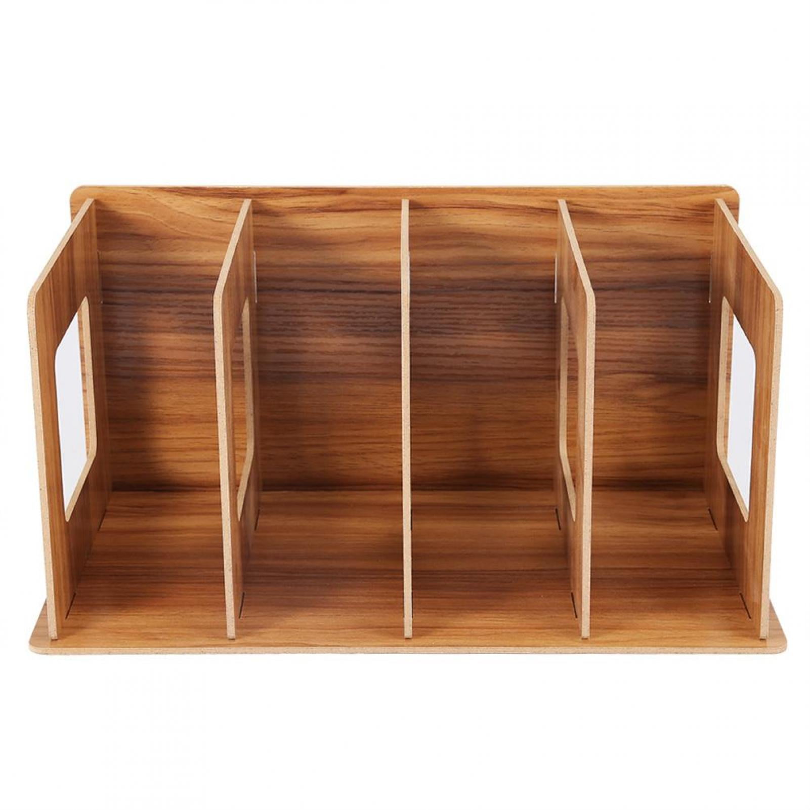 Click here for Rdeghly Wooden Diy Desktop Bookshelf Rack Books Dv... prices