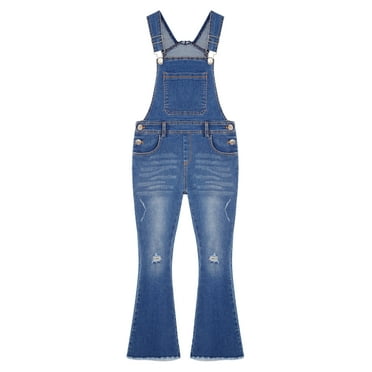 Red Kap Men's Denim Bib Overall - Walmart.com