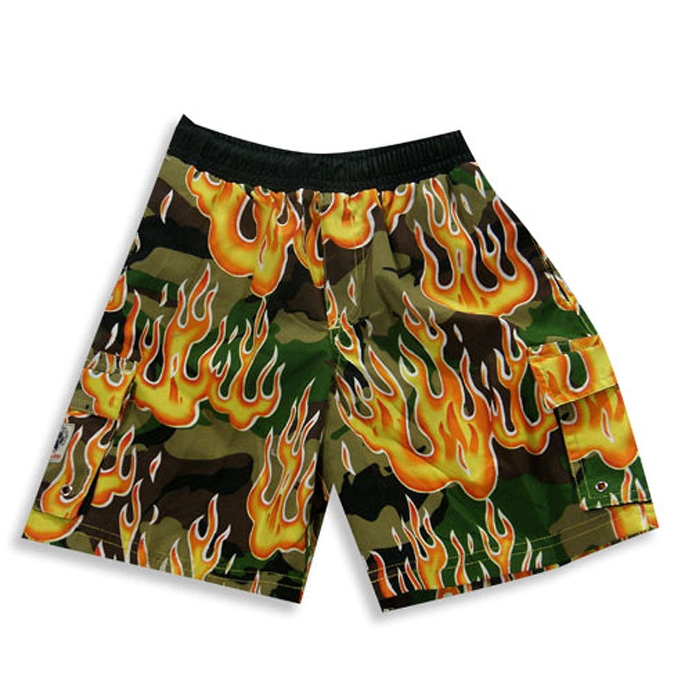 Dogwood Toddler Boys Swim Trunks Male Pool Beach Swim Shorts Camo ...