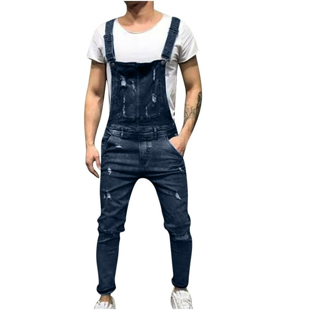 Dark Blue Overalls