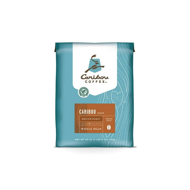 Caribou Coffee Whole Bean, Medium Roast Caribou Blend (40 oz ...