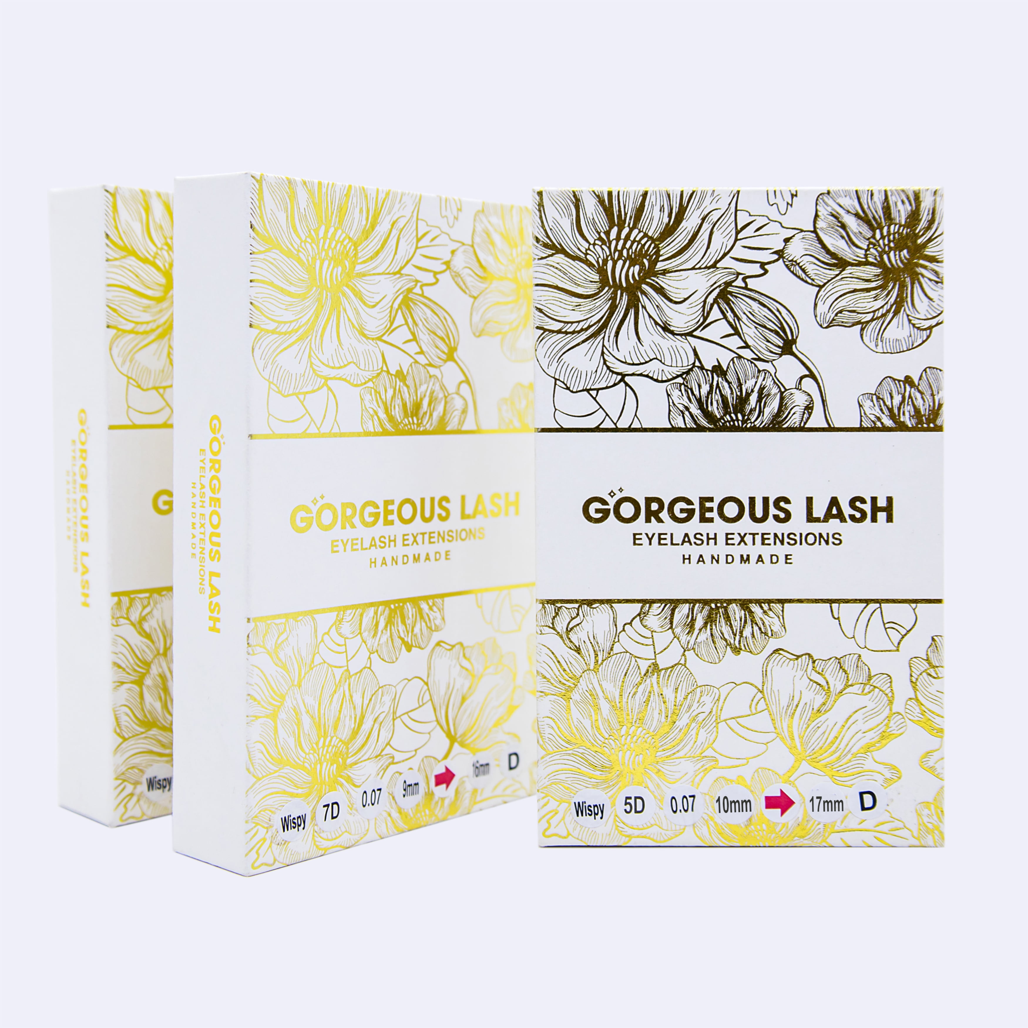 Wispy, Mixed Ultra Speed 5D, 7D, 9D Spike Lashes. 1000 Premade Lash ...