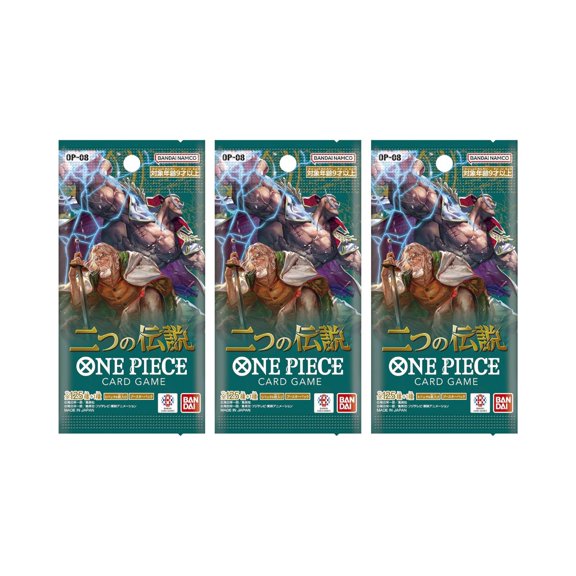 Bandai One Piece TCG Vol.3: Flanked by Legends Double Pack Set - Anime ...