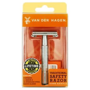 Classic Samurai CS-206 Heavy Duty "Barber Pole" Long Double Edge Safety ...