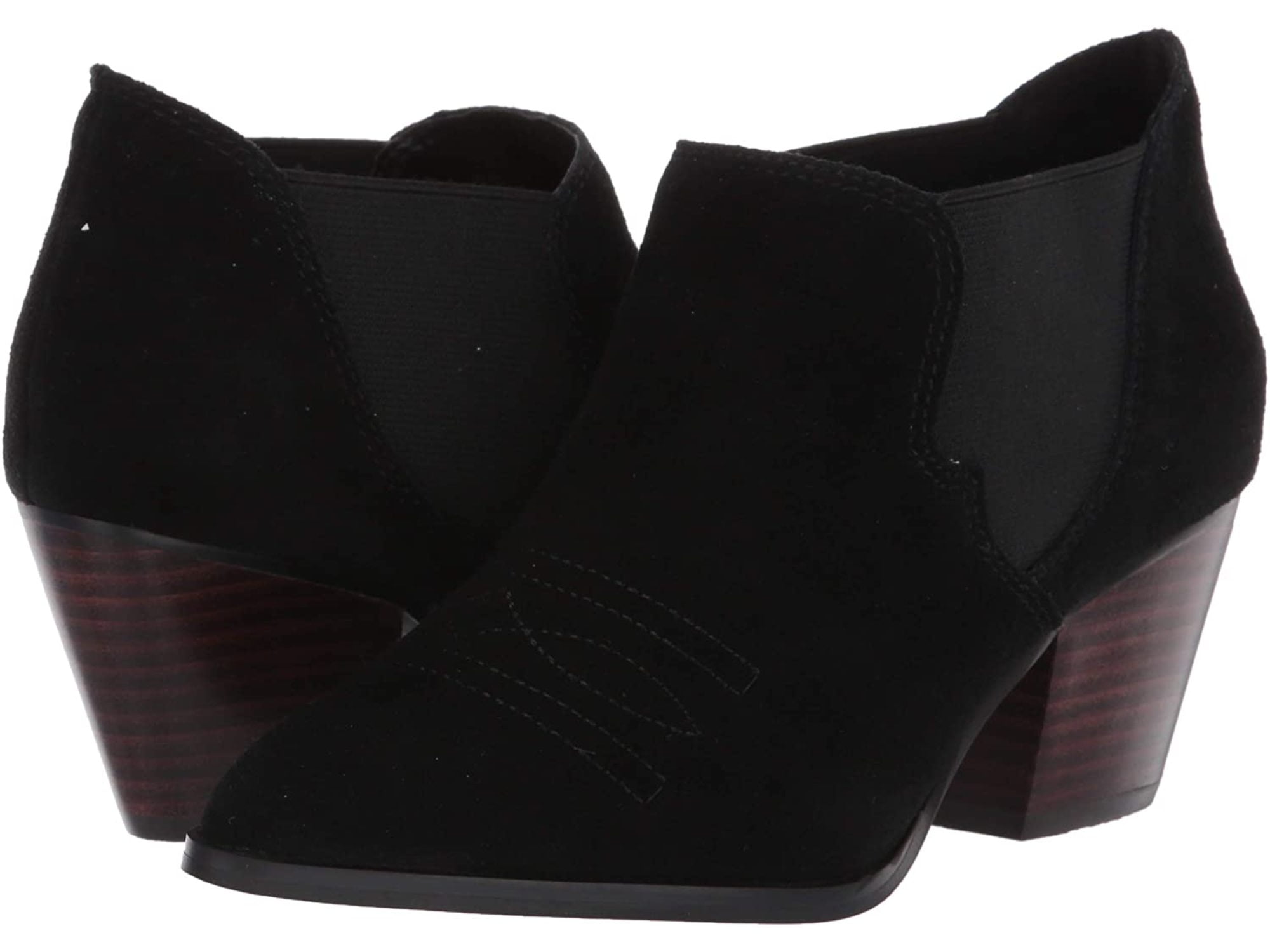 Bella Vita Women's Emilia Western-Inspired Shootie Ankle Boot, Black ...