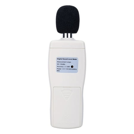 Digital Sound Level Meter 30-130dB Noise Meter Smart Sensor Backlit DB ...
