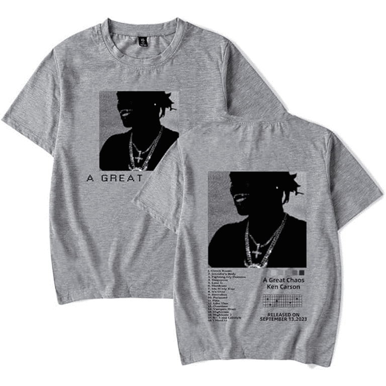 Ken Carson TShirt A Great Chaos Album Merch Unisex Trend Ken Carson TShirt A Great Chaos Album Merch Unisex Trend
