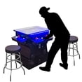 Creative Arcade 2 Player 3 Sided Tilt-Screen Cocktail Arcade, 3500 ...