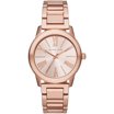 Michael Kors Norie Quartz Movement Rose Gold Dial Ladies Watch MK3561 ...