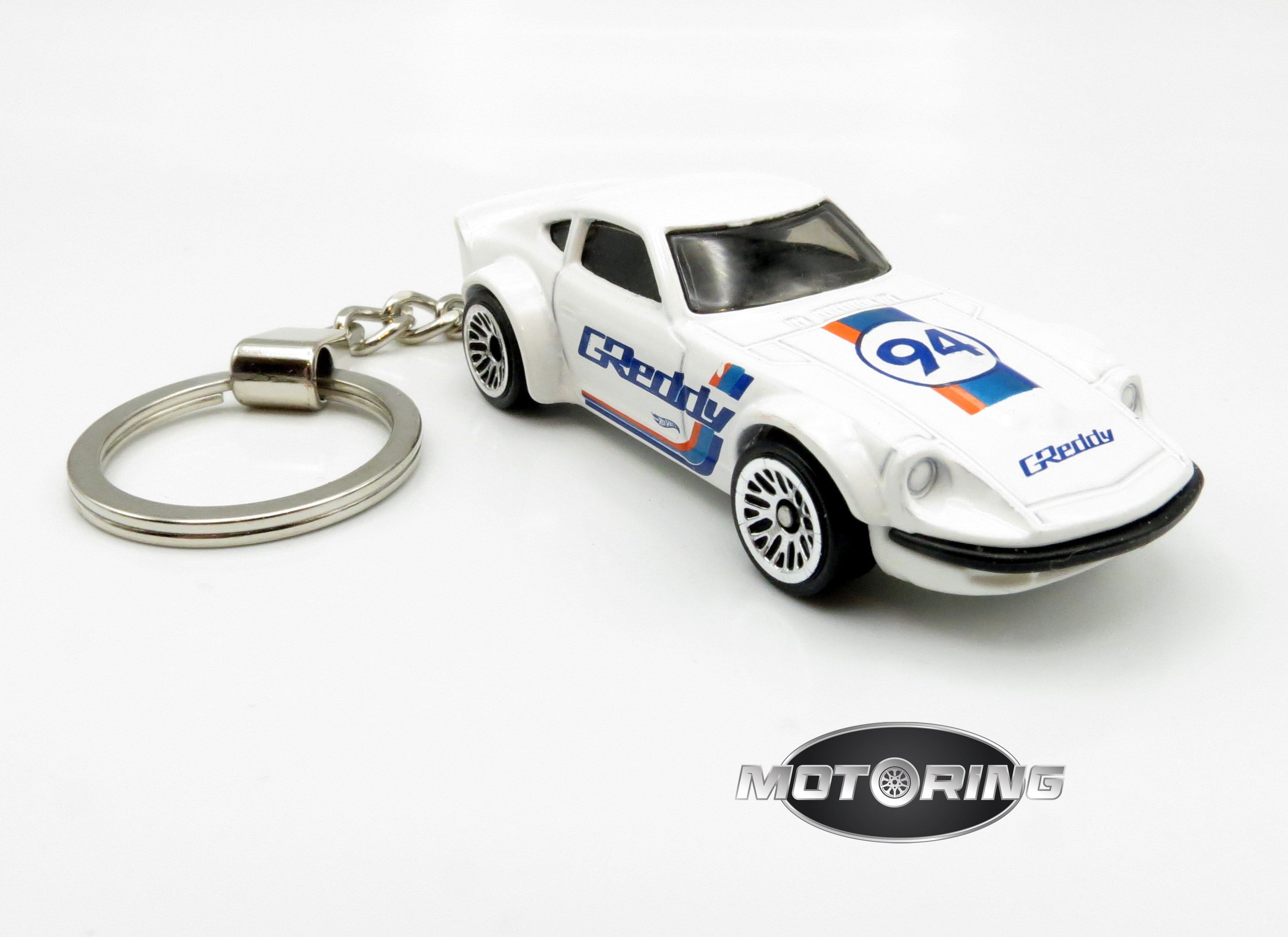 Nissan Fairlady White GReddy Car Rare Novelty Keychain 1:64 Diecast ...