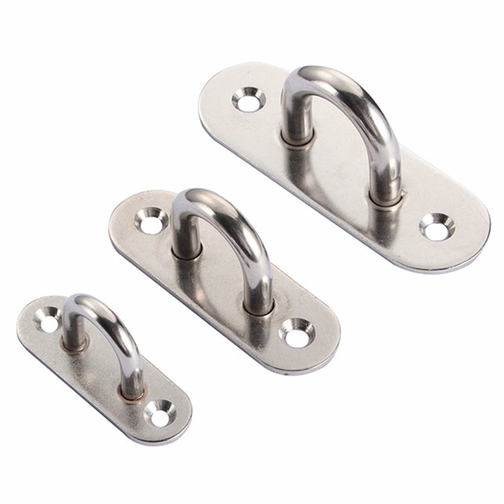 2Pcs Stainless Steel U-shaped Ceiling Mount Hook Base Ceiling Fans For ...