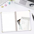 A5 Spiral Notebook, Metal Coiled weekly Planner Schedule, Hardcover ...