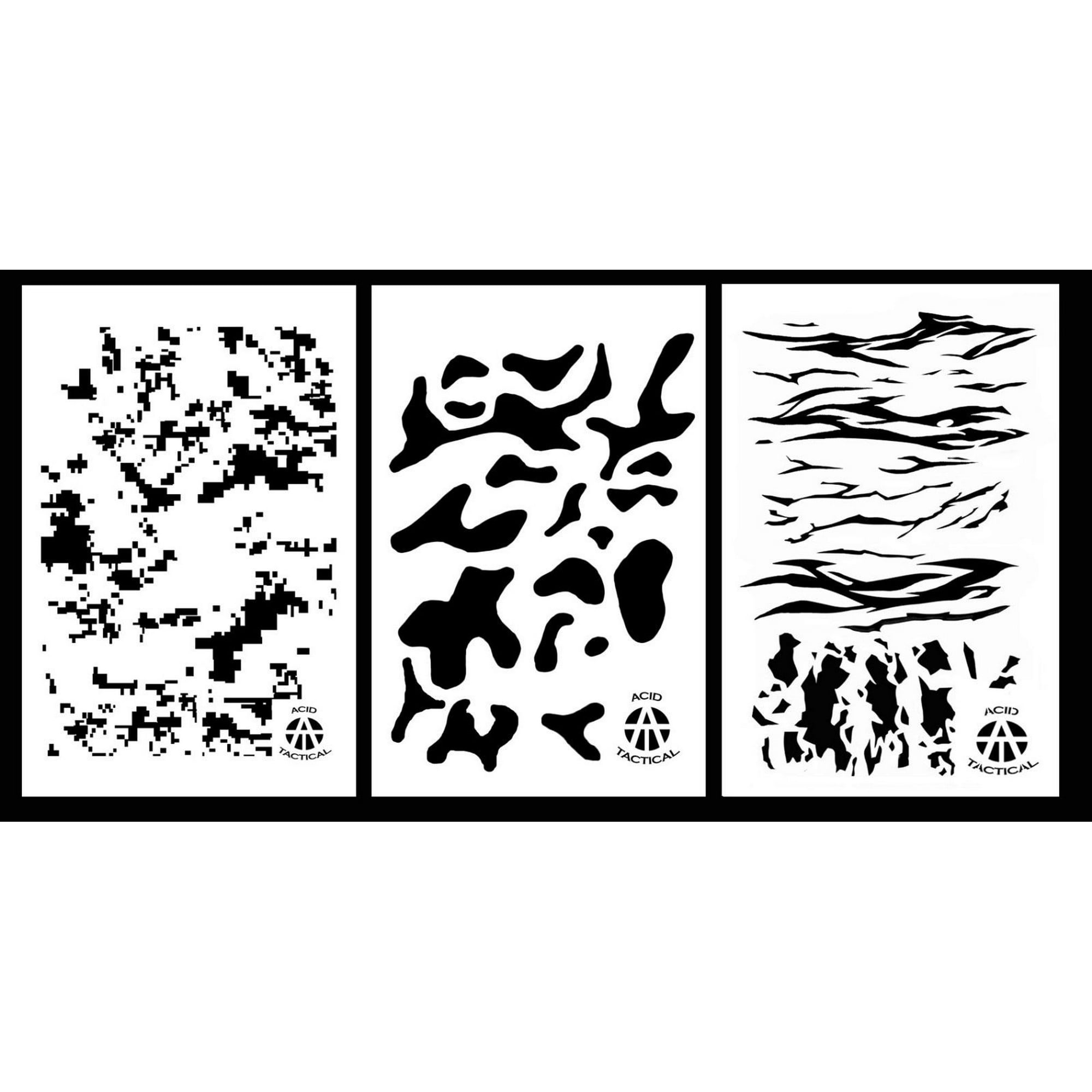 Digital Camo Stencil