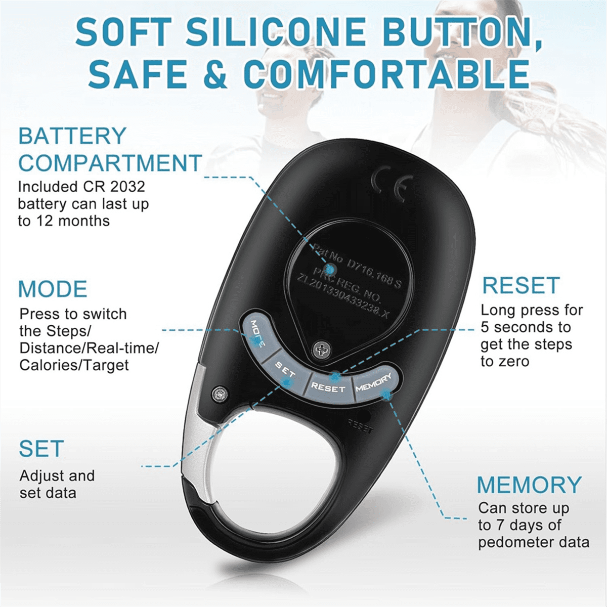 Click here for Unbranded 3d Pedometer For Walking Steps And Miles... prices