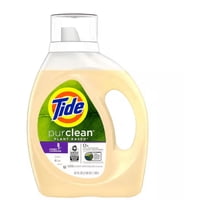 Tide Purclean Honey Lavender, 48 Load Free Wash, Plant-based Liquid ...