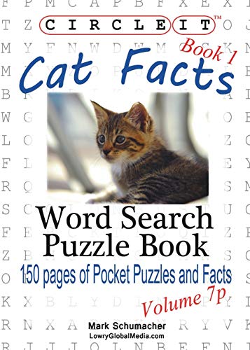 Circle It, Cat Facts, Book 1, Pocket Size, Word Search, Puzzle Book ...